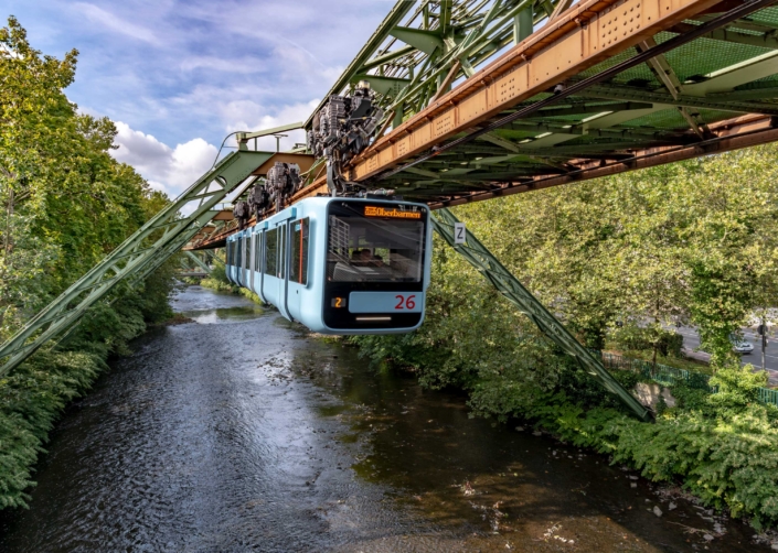 Wuppertal Monorail in Germany - Walton Creative